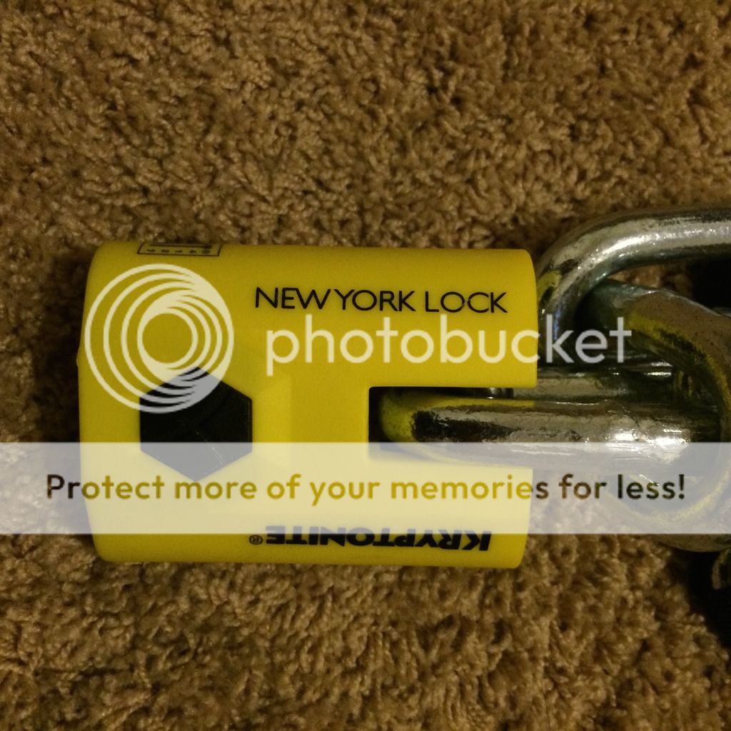 New York Legend Chain 1515 Motorcycle Lock | Suzuki SV650 Riders Forum