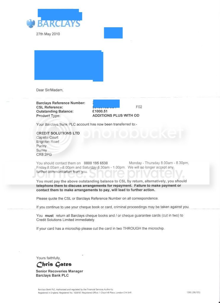 Mrs M Daughter V Barclays Bank - Barclays Bank - National Consumer Service